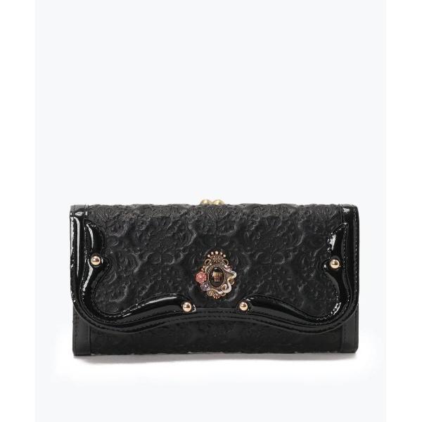 ZOZO問い合わせ番号:75816985ショップ:ANNA SUI，アナ スイブランド:ANNA SUI，アナスイ商品名:セルパン 口金長財布カテゴリ:財布/小物>財布ブランド品番:316110_KU素材:牛革カラー:ブラック，グリー...