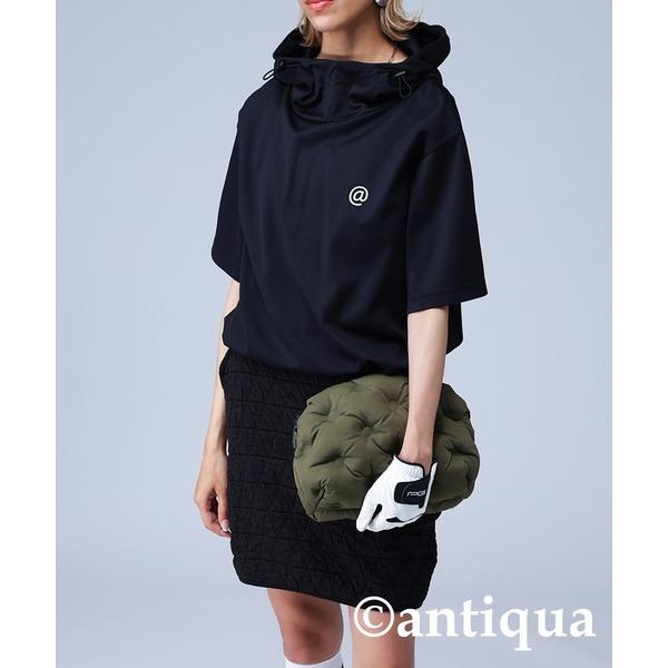 ZOZO問い合わせ番号:75821470ショップ:antiqua，アンティカブランド:antiqua，アンティカ商品名:【STCH】接触冷感ショートスリーブフーディーカテゴリ:トップス>パーカーブランド品番:ZST-00014素材:ポ...