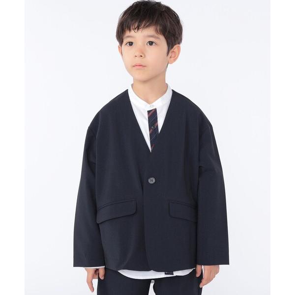 『タイムセール実施中』ZOZO問い合わせ番号:75855672ショップ:SHIPS KIDS，シップス キッズブランド:SHIPS，シップス商品名:SHIPS KIDS:100〜130cm /〈多機能〉ネイビー ノーラペル ジャケットカテゴ...