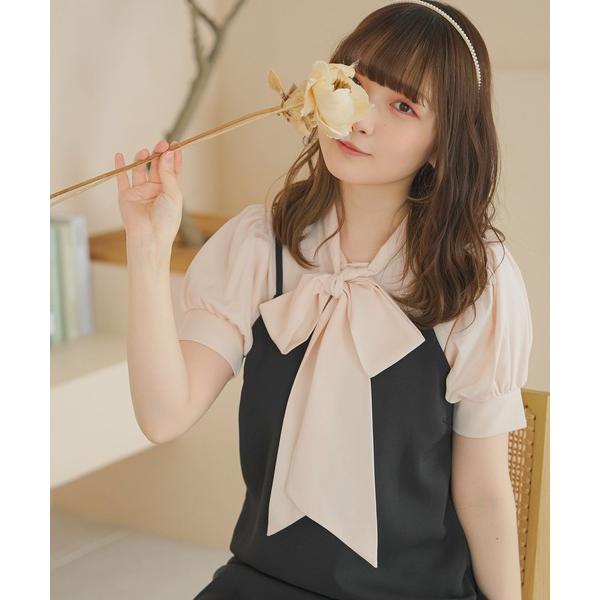 ZOZO問い合わせ番号:75886931ショップ:夢展望（YUMETENBO），ユメテンボウブランド:moulis'，ムーリス，Newlyme，ニューリーミー，夢展望，ユメテンボウ商品名:2WAYシンプルボウタイブラウスカテゴリ:トップス&...