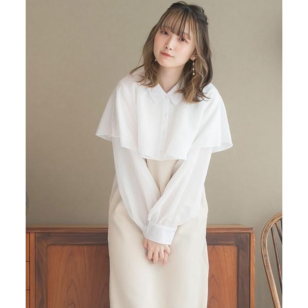 『タイムセール実施中』ZOZO問い合わせ番号:75886936ショップ:夢展望（YUMETENBO），ユメテンボウブランド:moulis'，ムーリス，Newlyme，ニューリーミー，夢展望，ユメテンボウ商品名:シアーブラウスsetキャミワン...