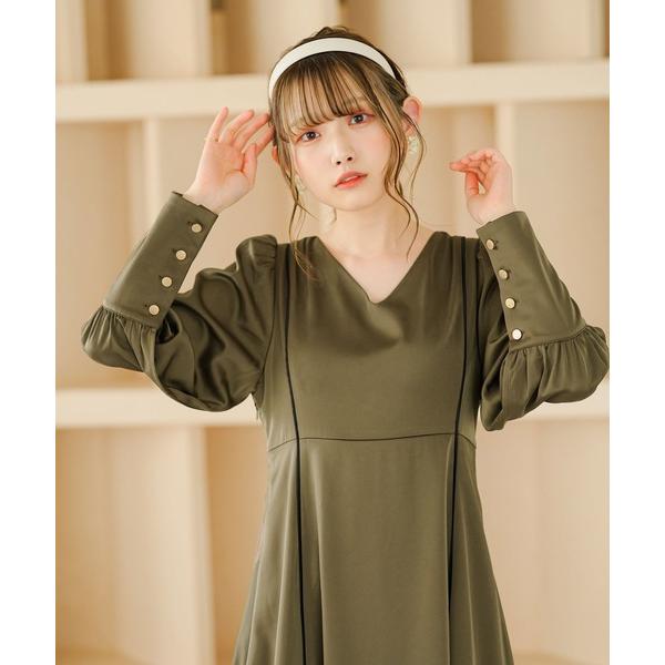 『タイムセール実施中』ZOZO問い合わせ番号:75887503ショップ:夢展望（YUMETENBO），ユメテンボウブランド:moulis'，ムーリス，Newlyme，ニューリーミー，夢展望，ユメテンボウ商品名:2WAYボリュームスリーブワン...