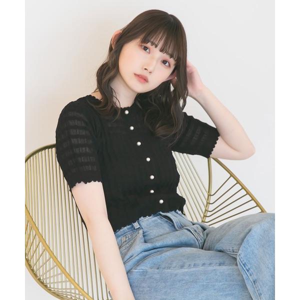 『タイムセール実施中』ZOZO問い合わせ番号:75887623ショップ:夢展望（YUMETENBO），ユメテンボウブランド:moulis'，ムーリス，Newlyme，ニューリーミー，夢展望，ユメテンボウ商品名:シアーチェックミニカーデトップ...