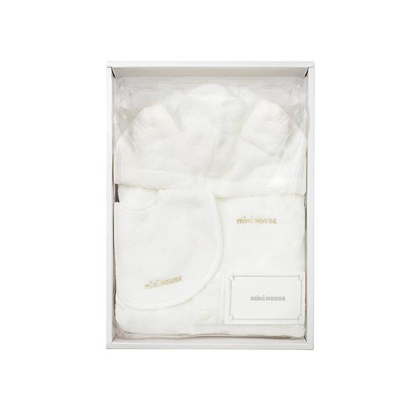 ※このアイテムは返品・交換対象外商品です。ZOZO問い合わせ番号:75888497ショップ:MIKI HOUSE，ミキハウスブランド:MIKI HOUSE，ミキハウス商品名:バスローブセット【BOX付き】カテゴリ:ママ＆ベビー>ベビー...