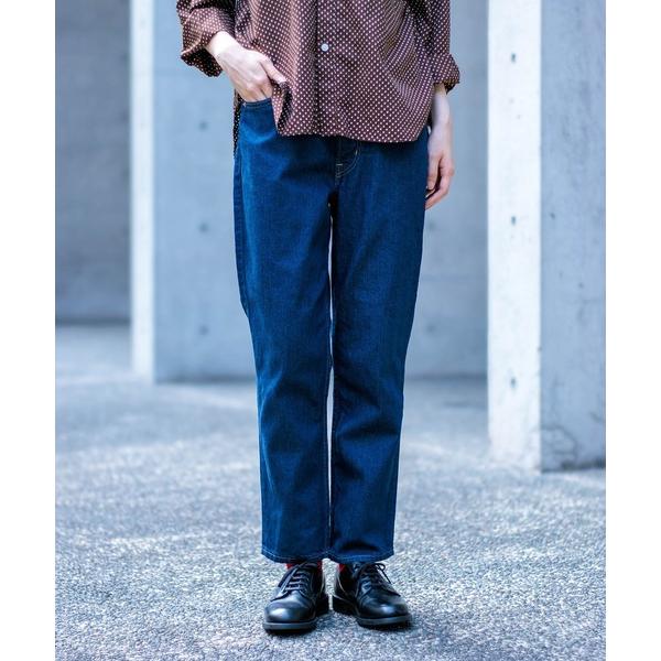 『セール実施中』ZOZO問い合わせ番号:75919898ショップ:DOMINGO，ドミンゴブランド:D.M.G.，ドミンゴ，DOMINGO，ドミンゴ商品名:[D.M.G. / ディーエムジー] 綿ライクストレッチデニム イージーテーパードデ...