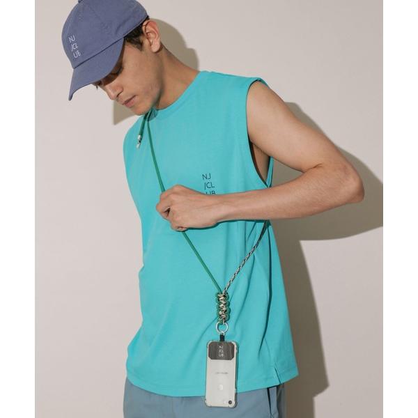 ZOZO問い合わせ番号:75982430ショップ:NANO universe，ナノユニバースブランド:NANO universe，ナノユニバース商品名:「NJ/CLUB」PARKSTOCK スマホショルダーストラップカテゴリ:PC・スマホグ...