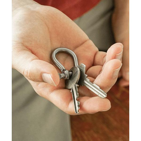 ZOZO問い合わせ番号:75983548ショップ:HIGHTIDE，ハイタイドブランド:Detail，ディテール，HIGHTIDE，ハイタイド商品名:GLOMA NAUTICA グローマノーティカ バウシャックル キーリング シルバー 30...