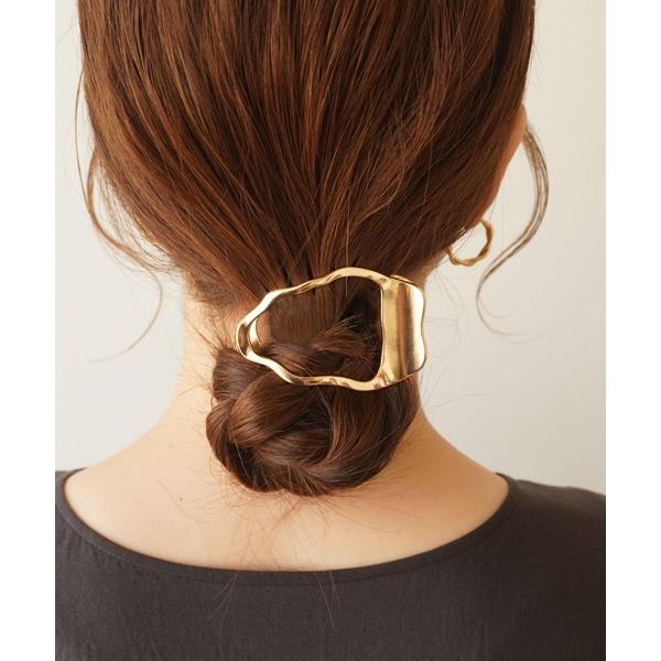 『タイムセール実施中』ZOZO問い合わせ番号:76046951ショップ:RiNc，リンクブランド:ammy.，エイミードット商品名:【 ammy. / エイミードット 】 ウェーブ トライアングル ライン ヘアクリップカテゴリ:ヘアアクセサ...