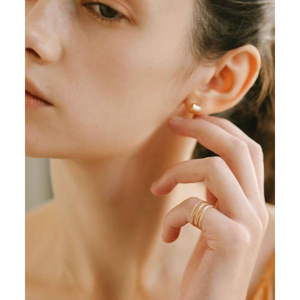 ZOZO問い合わせ番号:76048091ショップ:HAYNI，ヘイニブランド:Ops.，オプス商品名:リング ゴールド 18K 金属アレルギー対応【silpha-edera-ring シルファ・エデラ】カテゴリ:アクセサリー>リングブ...