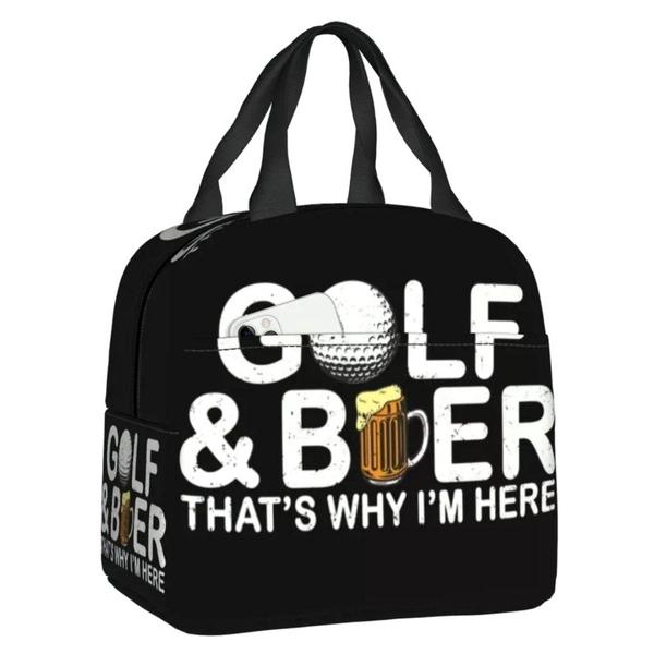 ZOZO問い合わせ番号:76052703ショップ:FRP，エフアールピーブランド:COMON GOLF，コモンゴルフ商品名:GOLF ＆ BEER 保冷 保温 ゴルフ カート ランチバッグカテゴリ:アウトドア/スポーツ>ゴルフグッズブ...
