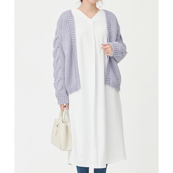 『タイムセール実施中』ZOZO問い合わせ番号:76084374ショップ:alotta，アロッタブランド:alotta，アロッタ商品名:裏起毛カットジョーゼットワンピースカテゴリ:ワンピース/ドレス>ワンピースブランド品番:271181...