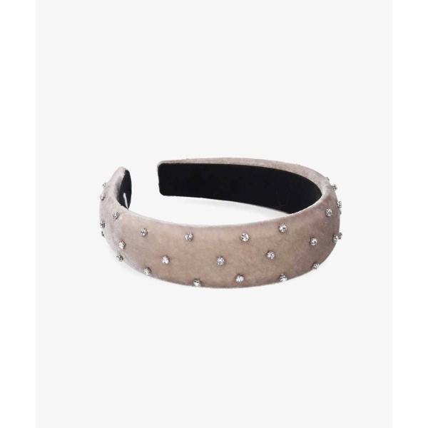 ZOZO問い合わせ番号:76179224ショップ:OVERRIDE，オーバーライドブランド:Chapeau d' O，シャポードオー，OVERRIDE，オーバーライド商品名:Chapeau d' O  Velvet Stone Headba...