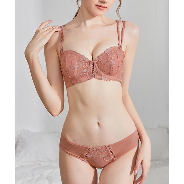 『タイムセール実施中』※このアイテムは返品・交換対象外商品です。ZOZO問い合わせ番号:76213390ショップ:Amulet，アミュレットブランド:Amulet，アミュレット商品名:ダブルストラップブラジャー＆ショーツセットカテゴリ:アン...