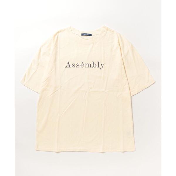『セール実施中』ZOZO問い合わせ番号:76247477ショップ:DIAVEL，ディアベルブランド:LADY LIKE，レディライク商品名:AssemblyロゴTシャツカテゴリ:トップス>Tシャツ/カットソーブランド品番:L12312...