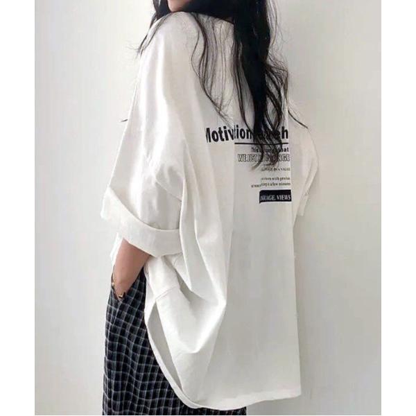 『セール実施中』ZOZO問い合わせ番号:76280124ショップ:DIAVEL，ディアベルブランド:SHEENA，シーナ，DIAVEL，ディアベル商品名:MotivationロゴプリントオーバーサイズＴシャツカテゴリ:トップス>Tシャ...