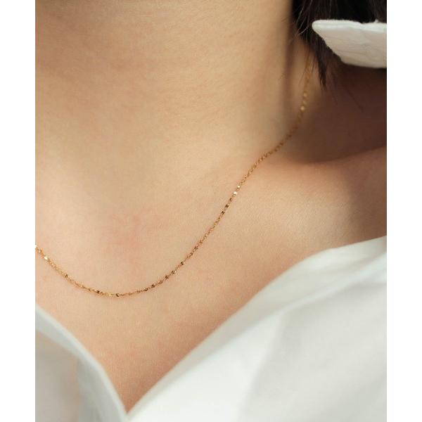 ZOZO問い合わせ番号:76281383ショップ:MIDWEST，ミッドウエストブランド:ebine，エビネ商品名:Skin Petal Necklace　 金属アレルギー対応 サージカルステンレスカテゴリ:アクセサリー>ネックレスブ...