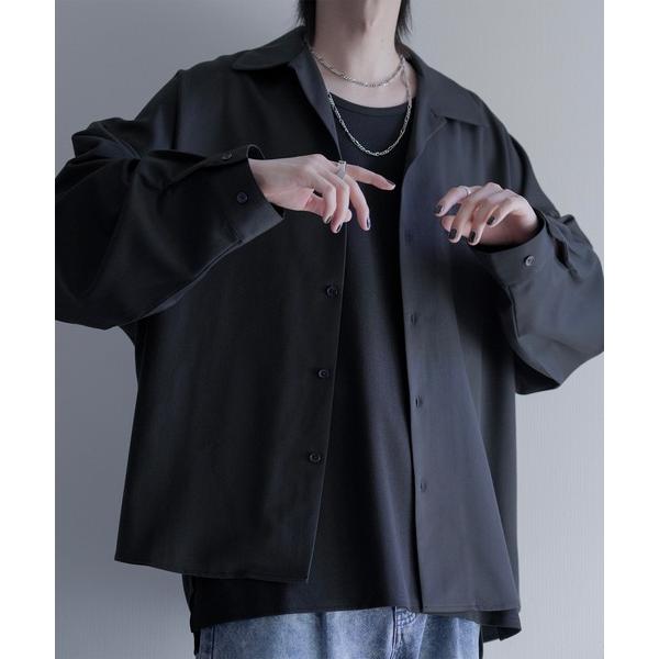 『タイムセール実施中』ZOZO問い合わせ番号:76281396ショップ:EMMA CLOTHES，エマ クローズブランド:cussil，クシル商品名:【cussil/クシル】TRストレッチルーズシルエット2wayオープンカラーロングスリーブ...