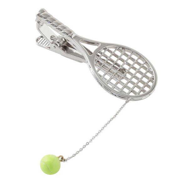 ZOZO問い合わせ番号:8530661ショップ:giraffe，ジラフブランド:giraffe，ジラフ商品名:テニスラケットタイピンカテゴリ:フォーマルスーツ/小物>ネクタイピンブランド品番:DMP0215A素材:アンチモニ， プラス...