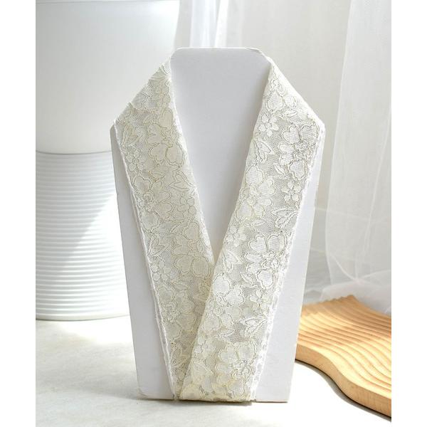 ZOZO問い合わせ番号:76379626ショップ:utatane，ウタタネブランド:utatane，ウタタネ商品名:半衿 レース洋花 日本製カテゴリ:水着/着物・浴衣>和装小物ブランド品番:7798615801素材:レーヨン77% ナ...