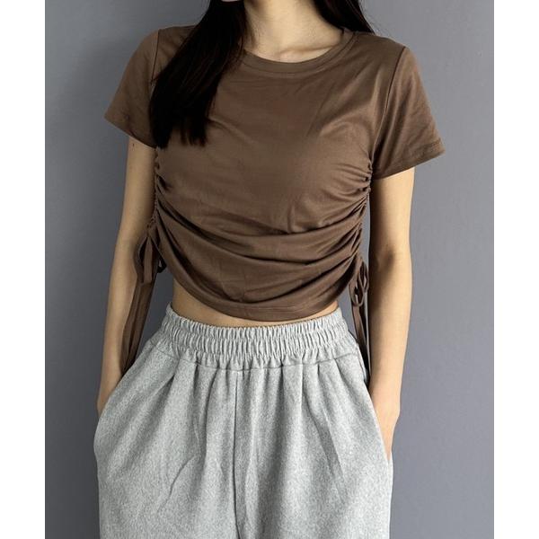 ZOZO問い合わせ番号:76380913ショップ:BUFFALO BOBS，バッファローボブズブランド:Silly，シリー商品名:サイドリボンTシャツカテゴリ:トップス>Tシャツ/カットソーブランド品番:9000957素材:ポリエステ...