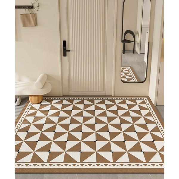 『タイムセール実施中』ZOZO問い合わせ番号:76381736ショップ:aimoha，アイモハブランド:aimoha，アイモハ商品名:aimoha　home　モダンチェッカー柄ラグ　キッチンマットカテゴリ:インテリア>ラグ/マットブラ...