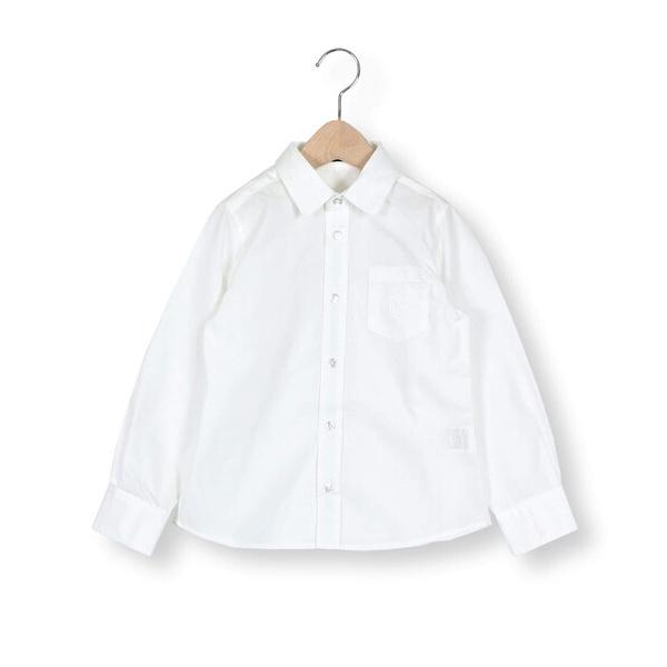 ZOZO問い合わせ番号:76414011ショップ:BEBE ONLINE STORE，ベベ オンラインストアブランド:BeBe，ベベ商品名:フォーマルTCブロード長袖シャツ(100~140cm)カテゴリ:トップス>シャツ/ブラウスブラ...