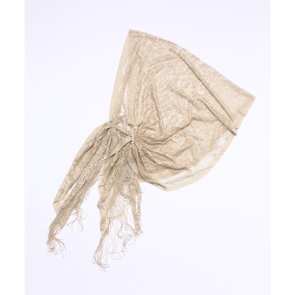 『タイムセール実施中』ZOZO問い合わせ番号:8544494ショップ:Dorry Doll，ドリードールブランド:Dorry Doll，ドリードール商品名:パールビジュー付きラメショールカテゴリ:ファッション雑貨>ストール/ショールブ...