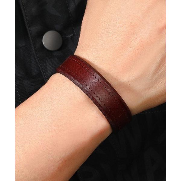 ZOZO問い合わせ番号:76447333ショップ:Fun &amp; Daily，ファンアンドデイリーブランド:Fun &amp; Daily，ファンアンドデイリー商品名:F＆D : レザーベルトブレスレットカテゴリ:アクセサリー>ブ...