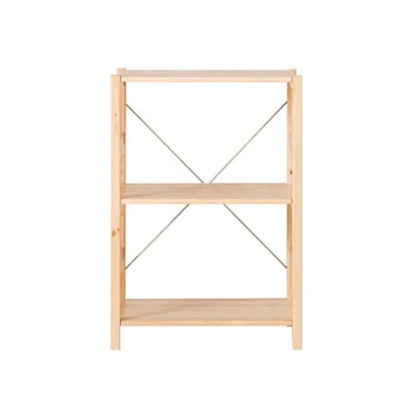 ZOZO問い合わせ番号:76511661ショップ:無印良品，ムジルシリョウヒンブランド:無印良品，ムジルシリョウヒン商品名:パイン材ユニットシェルフ・５８ｃｍ幅・小　幅５８ｘ奥行３９．５ｘ高さ８３ｃｍカテゴリ:インテリア>家具ブランド...