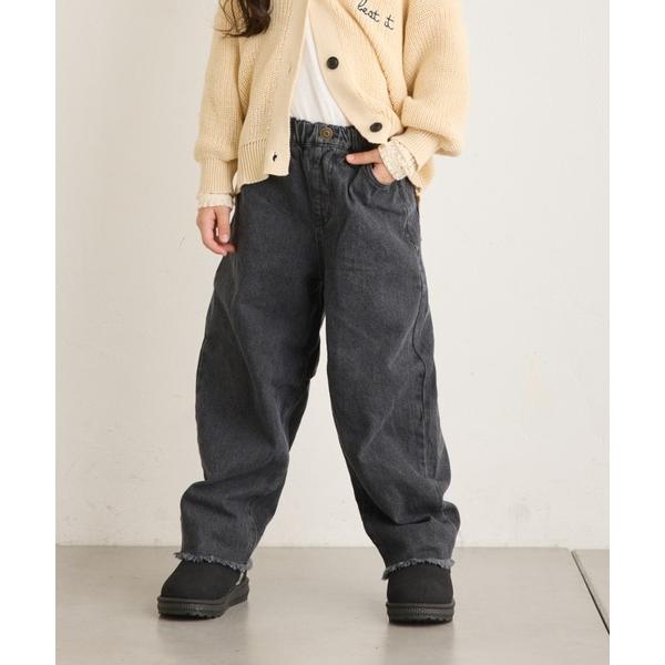 ZOZO問い合わせ番号:76544271ショップ:CIAOPANIC TYPY，チャオパニックティピーブランド:CIAOPANIC TYPY，チャオパニックティピー商品名:【KIDS】【TYPY DENIM】甘織り裾フリンジカーブデニムカテ...