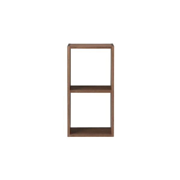 ZOZO問い合わせ番号:76546053ショップ:無印良品，ムジルシリョウヒンブランド:無印良品，ムジルシリョウヒン商品名:スタッキングシェルフ・２段・ウォールナット材　幅４２×奥行２８．５×高さ８１．５ｃｍカテゴリ:インテリア>家具...