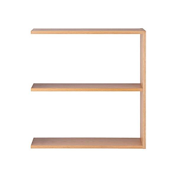 ZOZO問い合わせ番号:76546071ショップ:無印良品，ムジルシリョウヒンブランド:無印良品，ムジルシリョウヒン商品名:スタッキングシェルフ・ワイド・追加２段・オーク材　幅７９．５×奥行２８．５×高さ８１．５カテゴリ:インテリア>...