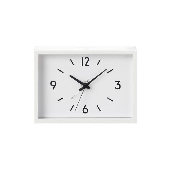 ZOZO問い合わせ番号:76578153ショップ:無印良品，ムジルシリョウヒンブランド:無印良品，ムジルシリョウヒン商品名:駅の時計・アラームクロック・アイボリー　型番：ＭＪ‐ＡＣＪＳ１カテゴリ:インテリア>置時計ブランド品番:454...