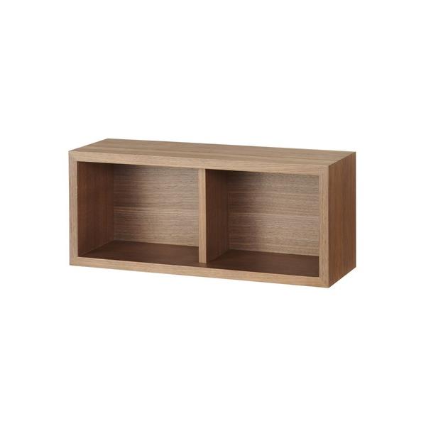 ZOZO問い合わせ番号:76578173ショップ:無印良品，ムジルシリョウヒンブランド:無印良品，ムジルシリョウヒン商品名:壁に付けられる家具箱　ウォールナット材突板　４４ｃｍカテゴリ:インテリア>インテリア雑貨ブランド品番:4550...