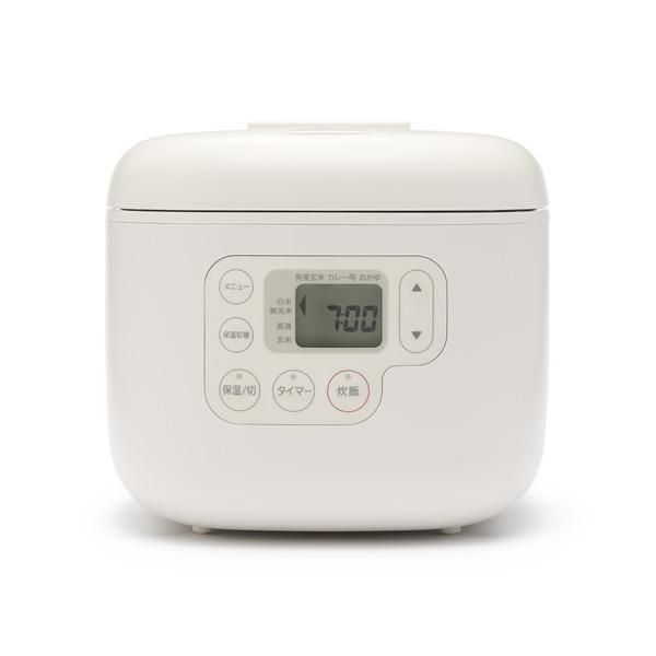 ZOZO問い合わせ番号:76578203ショップ:無印良品，ムジルシリョウヒンブランド:無印良品，ムジルシリョウヒン商品名:しゃもじ置き付き炊飯器　３合　型番：ＭＪ‐ＲＣ３Ａ３カテゴリ:PC・スマホグッズ/家電>キッチン家電ブランド品...