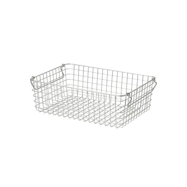 ZOZO問い合わせ番号:76578510ショップ:無印良品，ムジルシリョウヒンブランド:無印良品，ムジルシリョウヒン商品名:ステンレスワイヤーバスケット３　約幅３７×奥行２６×高さ１２ｃｍカテゴリ:インテリア>収納グッズブランド品番:...