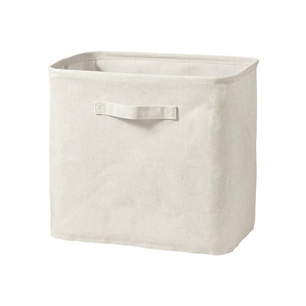 ZOZO問い合わせ番号:76578517ショップ:無印良品，ムジルシリョウヒンブランド:無印良品，ムジルシリョウヒン商品名:ポリエステル麻　ソフトボックス　長方形　大　約幅３７×奥行２６×高さ３４ｃｍカテゴリ:インテリア>収納グッズブ...