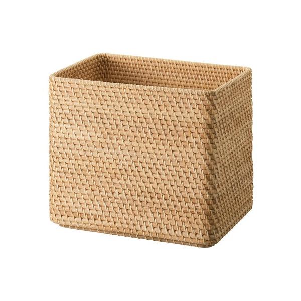 ZOZO問い合わせ番号:76578518ショップ:無印良品，ムジルシリョウヒンブランド:無印良品，ムジルシリョウヒン商品名:重なるラタン長方形バスケット・特大　（Ｖ）約幅３６×奥行２６×高さ３１ｃｍカテゴリ:インテリア>収納グッズブラ...