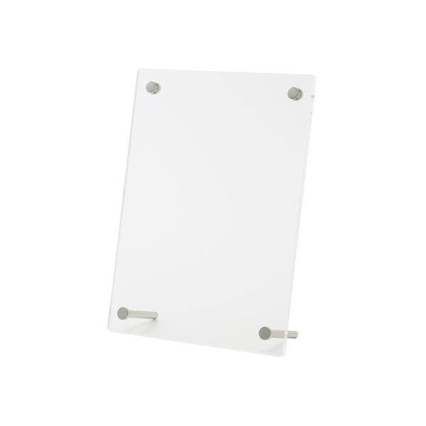 ZOZO問い合わせ番号:76578825ショップ:無印良品，ムジルシリョウヒンブランド:無印良品，ムジルシリョウヒン商品名:アクリルフレーム・３　ハガキサイズ（約１００×１４８ｍｍ）用カテゴリ:インテリア>フォトフレームブランド品番:...