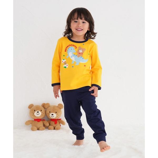 『セール実施中』ZOZO問い合わせ番号:76621505ショップ:MIKI HOUSE HOT BISCUITS，ミキハウスホットビスケッツブランド:HOT BISCUITS，ホットビスケッツ商品名:天竺素材 恐竜柄 ルームウェアカテゴリ:...