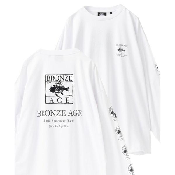 『タイムセール実施中』ZOZO問い合わせ番号:76712567ショップ:Mac-House，マックハウスブランド:Mac-House，マックハウス商品名:BRONZE AGE ブロンズエイジ ボックスロゴロングスリーブTシャツカテゴリ:トッ...
