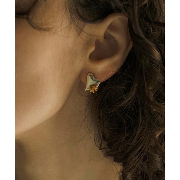 『タイムセール実施中』ZOZO問い合わせ番号:76745210ショップ:CASSELINI，キャセリーニブランド:LAPUIS，ラピュイ商品名:LAPUIS(ラピュイ)Coil Heartイヤリングカテゴリ:アクセサリー>イヤリングブ...