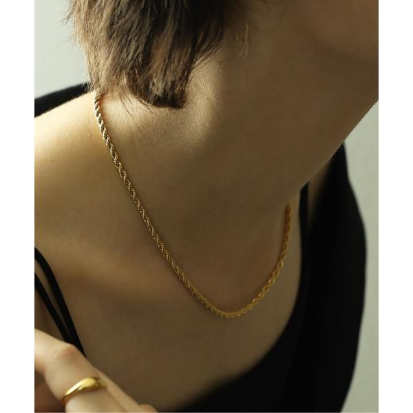 ZOZO問い合わせ番号:76780982ショップ:Kana，カナブランド:ORLEAN，オルレアン商品名:【ORLEAN】 シンプルロープチェーンネックレス サージカルステンレス ユニセックスカテゴリ:アクセサリー>ネックレスブランド...