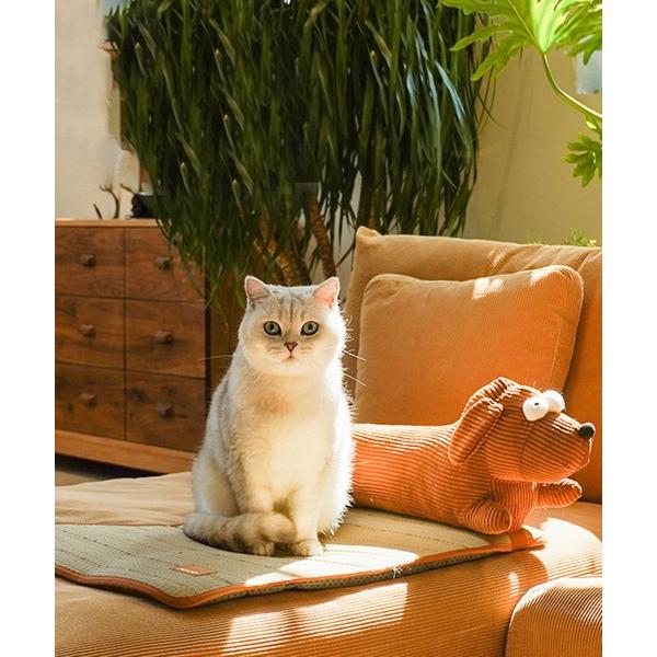 『セール実施中』※このアイテムは返品・交換対象外商品です。ZOZO問い合わせ番号:76782924ショップ:aimoha，アイモハブランド:aimoha，アイモハ商品名:涼しい　ペットベットミニチュアダックスフンド型枕付きカテゴリ:ペットグ...