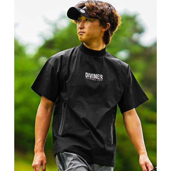 ZOZO問い合わせ番号:76813752ショップ:JOKER，ジョーカーブランド:DIVINER GOLF，ディバイナー ゴルフ，JOKER，ジョーカー商品名:ストレッチ布帛半袖PO メンズ ウインドブレーカー プルオーバージャケット ゴル...