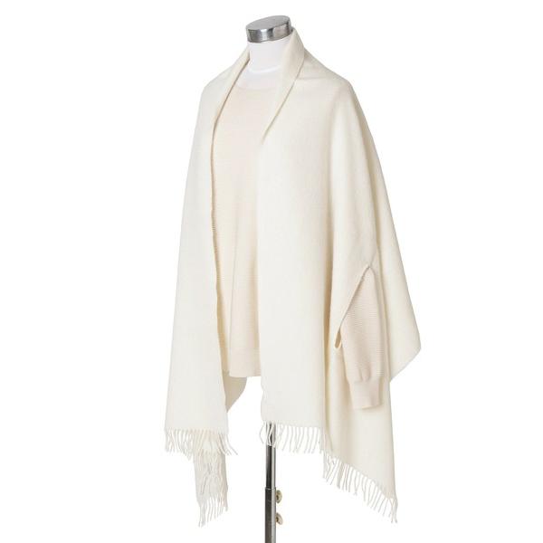 『セール実施中』ZOZO問い合わせ番号:76814103ショップ:MOONBAT，ムーンバットブランド:MACKINTOSH PHILOSOPHY，マッキントッシュ フィロソフィー商品名:ウール100%２WAYストール / ポンチョカテゴリ...