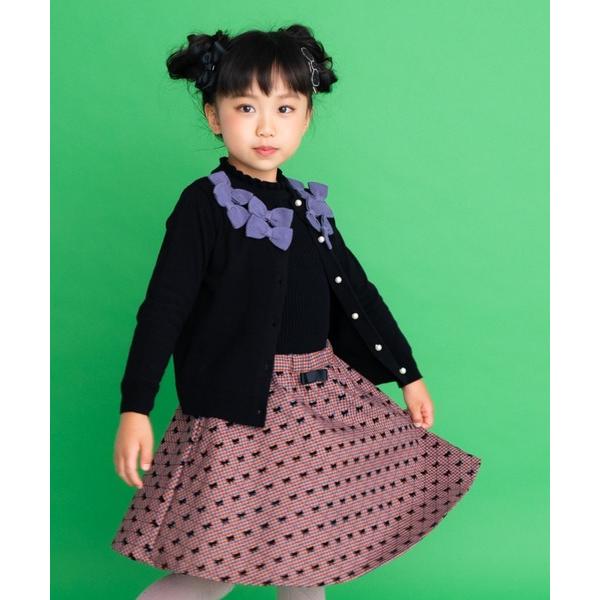 ZOZO問い合わせ番号:76846460ショップ:Wonder apartment，ワンダーアパートメントブランド:nino，ニノ商品名:ＫＮＩＴカーディガン リボンカテゴリ:トップス>カーディガン/ボレロブランド品番:1235-15...