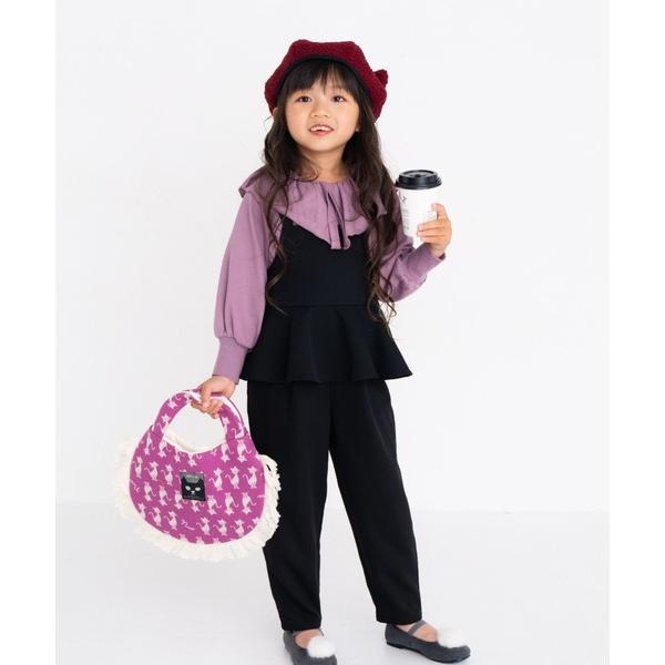 『セール実施中』ZOZO問い合わせ番号:76846485ショップ:Wonder apartment，ワンダーアパートメントブランド:nino，ニノ商品名:サロペット ペプラムフリルカテゴリ:オールインワン・サロペット>サロペット/オー...