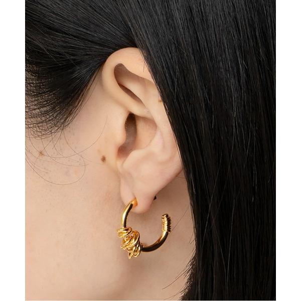 ※このアイテムは返品・交換対象外商品です。ZOZO問い合わせ番号:76946362ショップ:CASSELINI，キャセリーニブランド:LAPUIS，ラピュイ商品名:LAPUIS(ラピュイ)Double coil hoopピアスカテゴリ:アク...