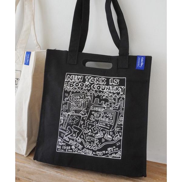 ZOZO問い合わせ番号:77017353ショップ:Port，ポートブランド:Keith Haring，キース・ヘリング商品名:【 Keith Haring / キースヘリング 】 BOOK トート バッグカテゴリ:バッグ>トートバッグ...